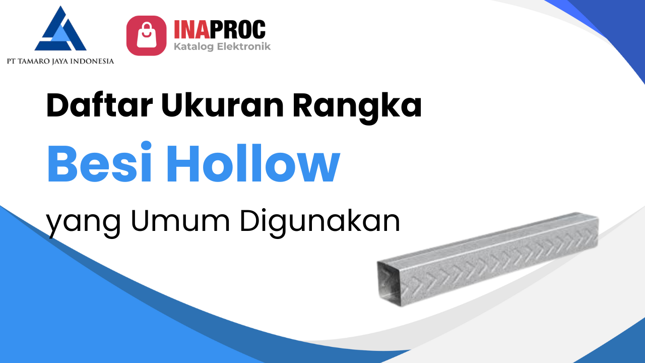 7 Ukuran Rangka Besi Hollow Terbaik untuk Plafon