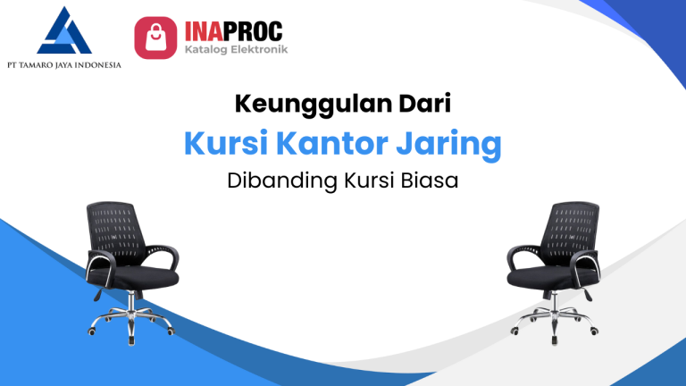 Kursi Kantor Jaring: Super Nyaman, Anti Gerah & Ergonomis